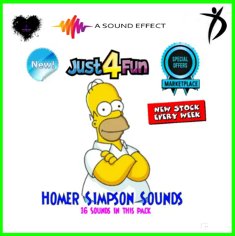 Second Life Marketplace - [Fusion Dancer] Homer Simpson Sounds - Add Me